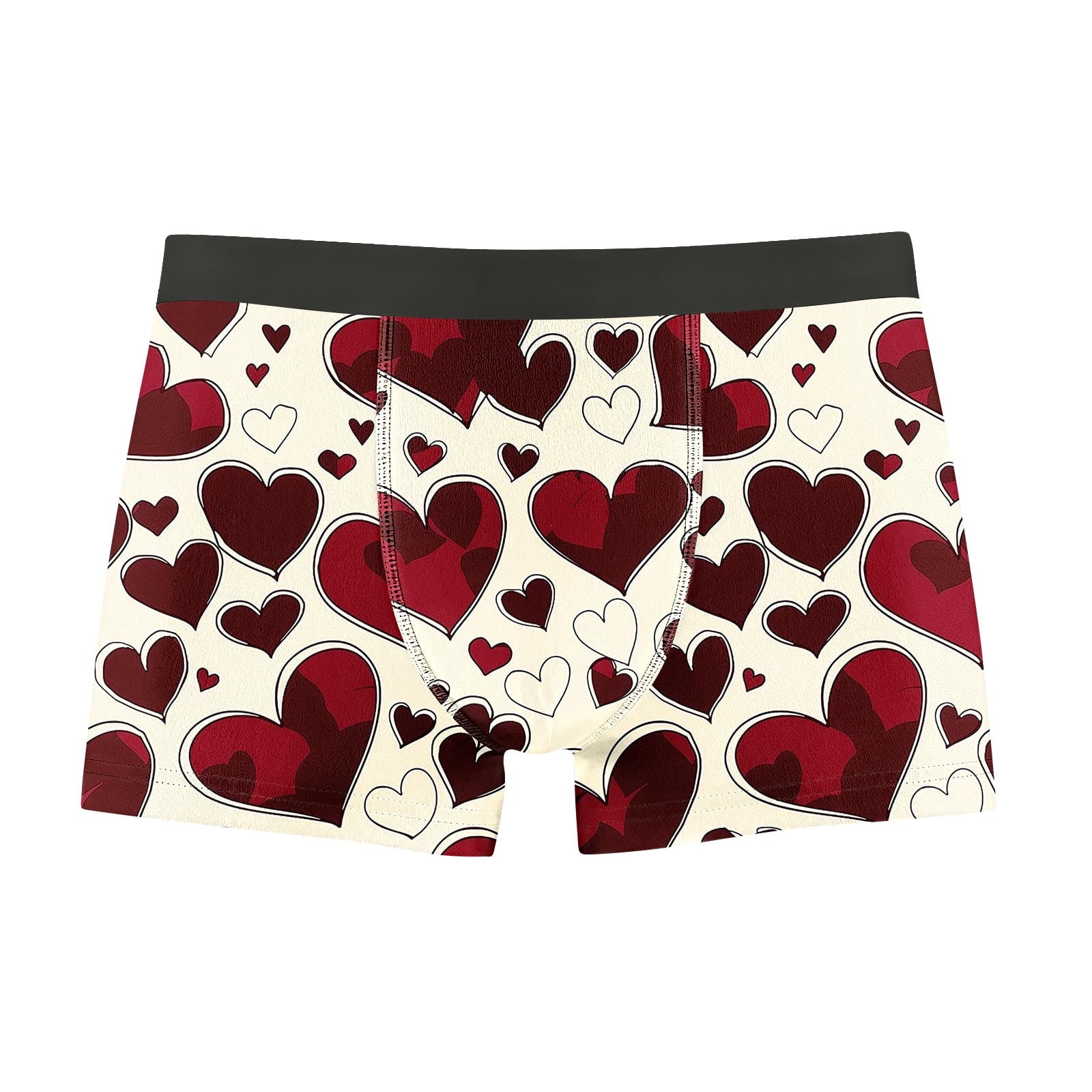 Vetsdori Mens Soft Boxers Trunks Boxer Briefs Cozy Casual Valentines ...