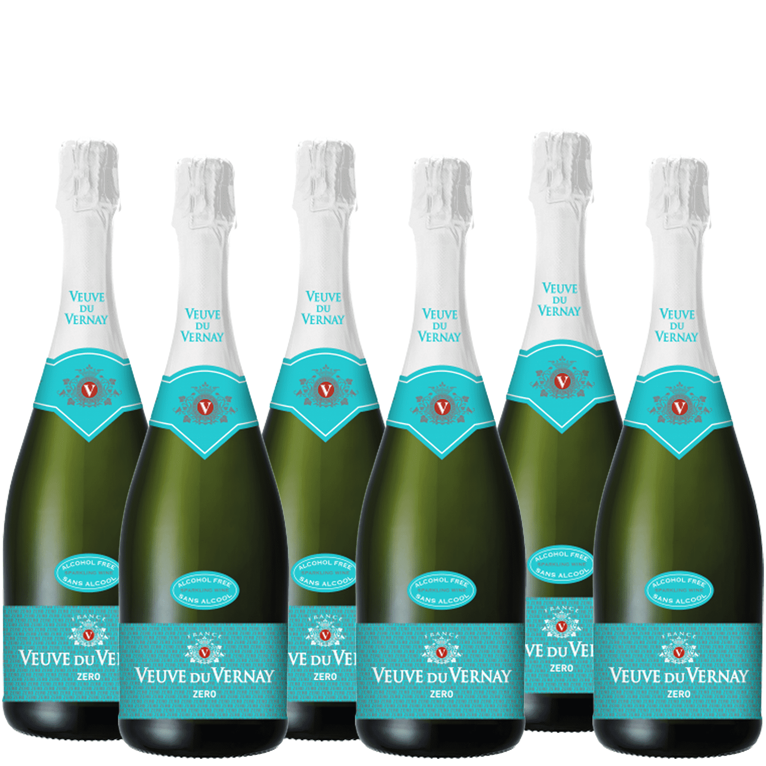 Veuve Du Vernay Zero Alcohol Free Non-Alcoholic Vegan Sparkling White ...