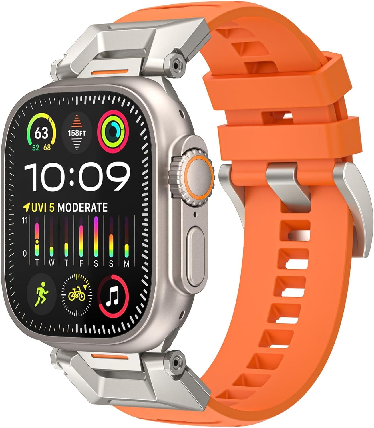 VeveXiao Luxury Durable Armor Designer Rugged Band for Apple Watch ...