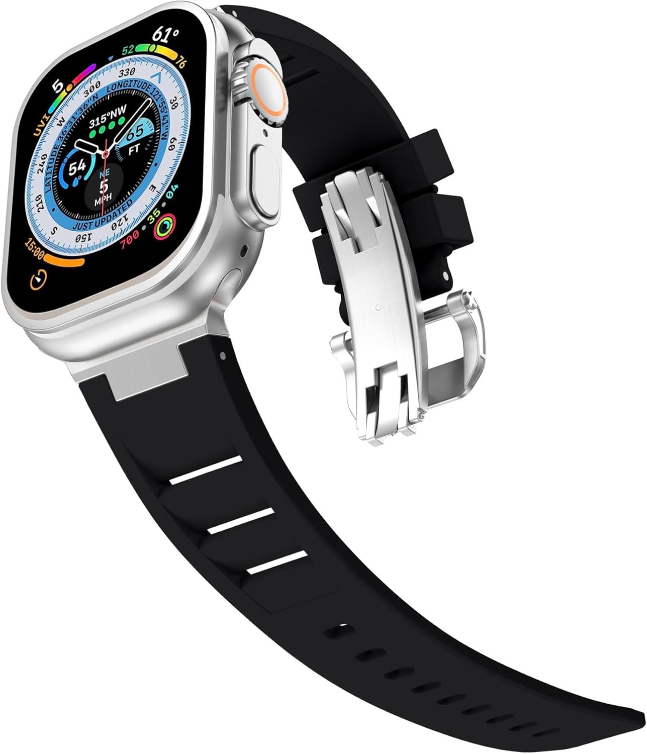 VeveXiao Luxury Rugged Band for Apple Watch Ultra 2 Band 49mm 45mm 44mm ...