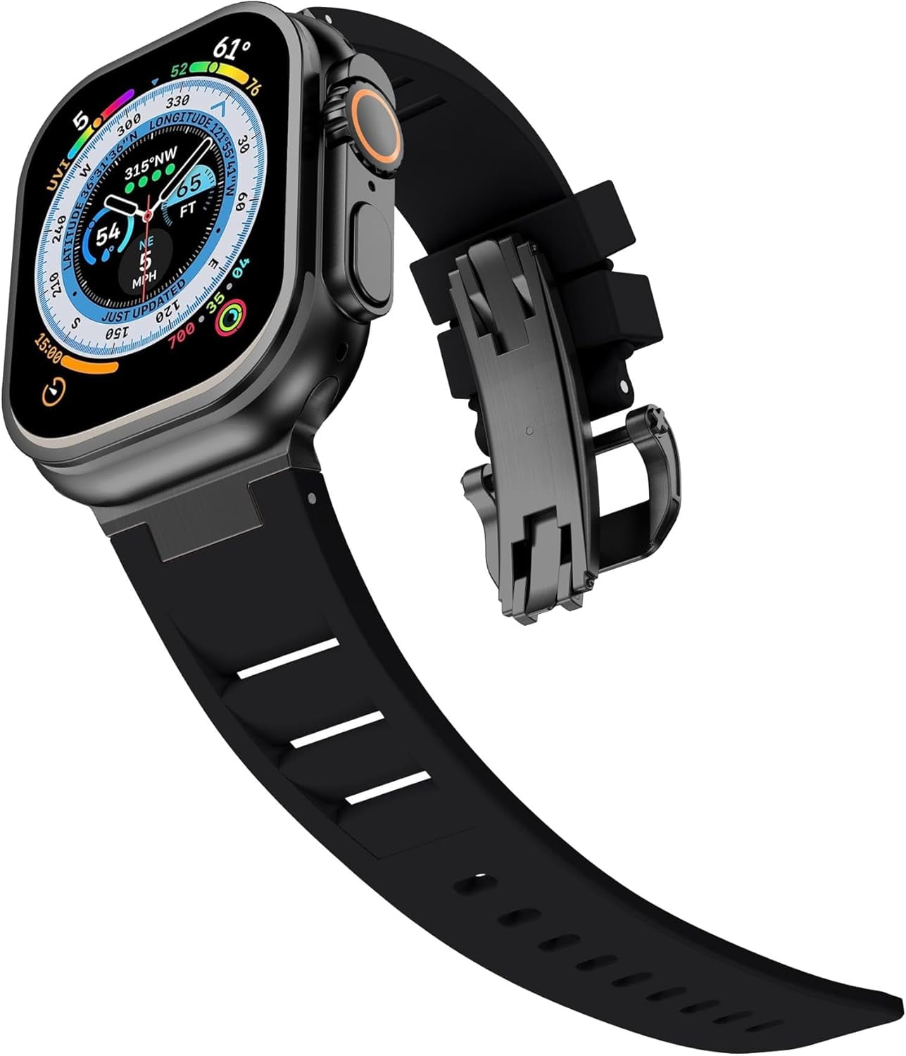 VeveXiao Luxury Rugged Band for Apple Watch Ultra 2 Band 49mm 45mm 44mm ...