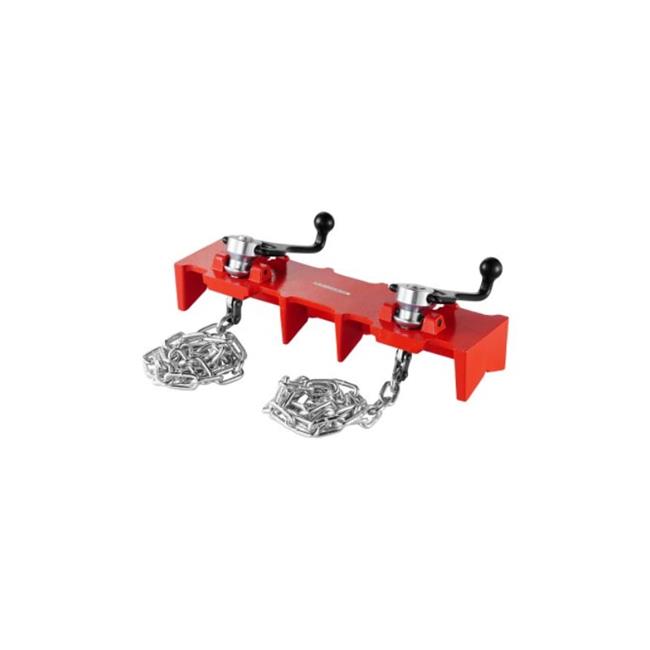Vevor HJQ128INCHHSADNZKV0 0.5-8 in. Pipe Welding Vise with Dual Chains ...
