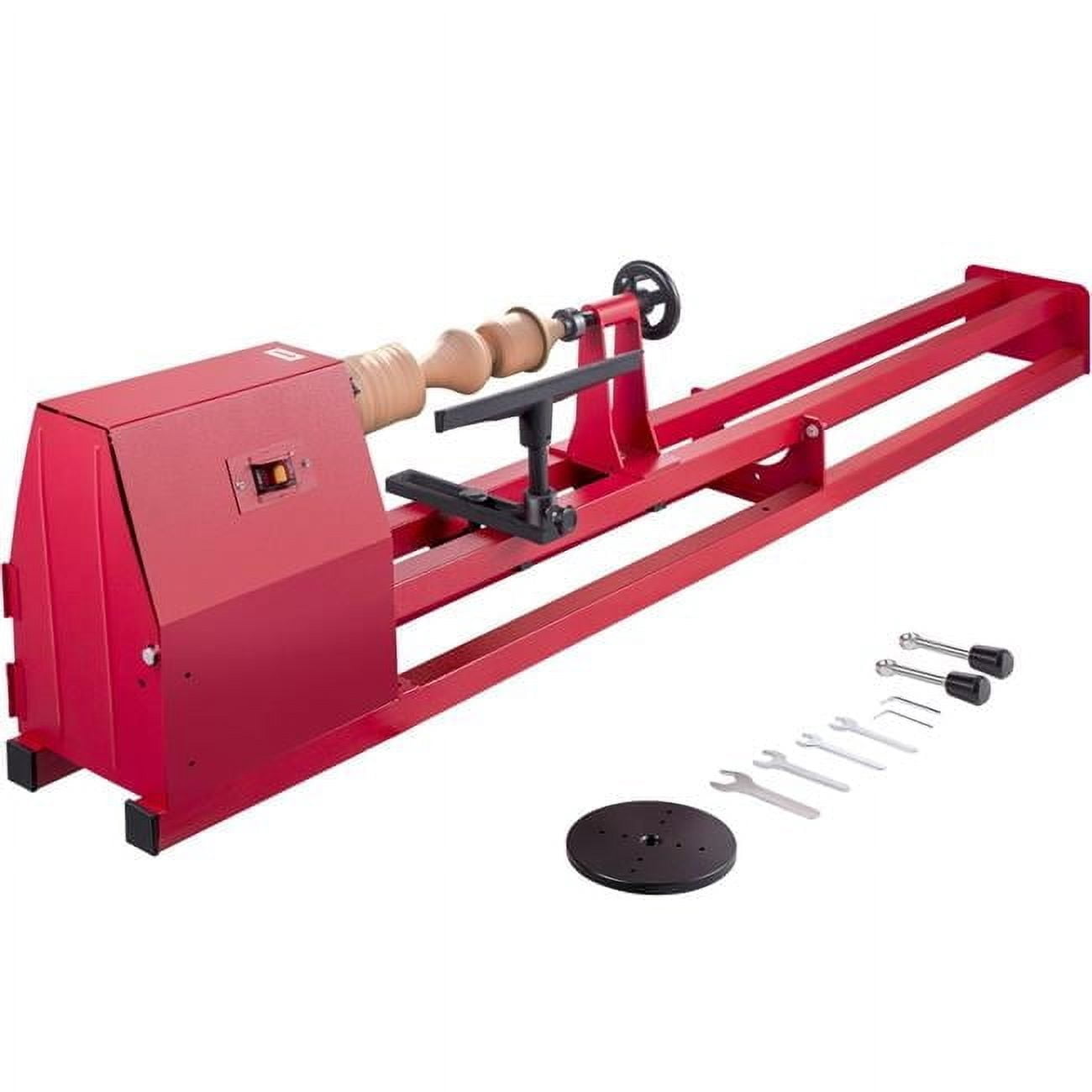 VEVOR Wood Lathe Power Lathes 14"x40" Wood Lathe Machine 750W Variable ...