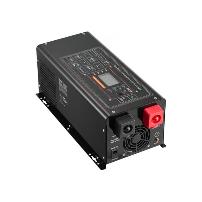 Vevor NBQCDQ2000W1K1ONTV6 2000W DC 12V - AC 120V Pure Sine Wave Charger ...