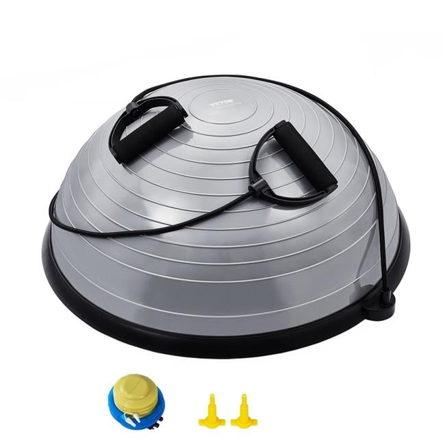 Vevor PHXLQ58CMBWH2BHX9V0 23 in. Half Exercise Ball Trainer, Gray ...