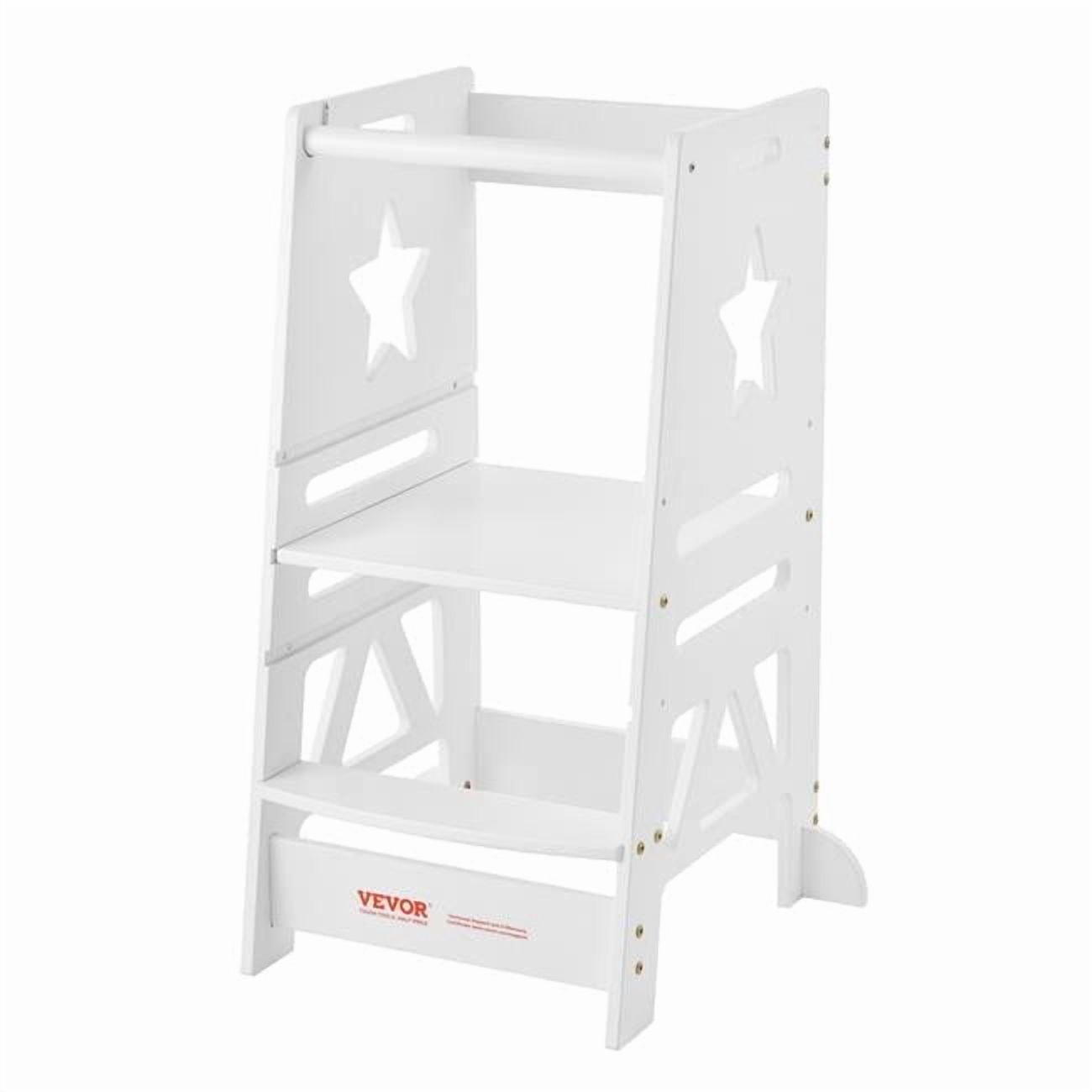 VEVOR Tower Step Stool - Adjustable Toddler Step Stools for Kids ...