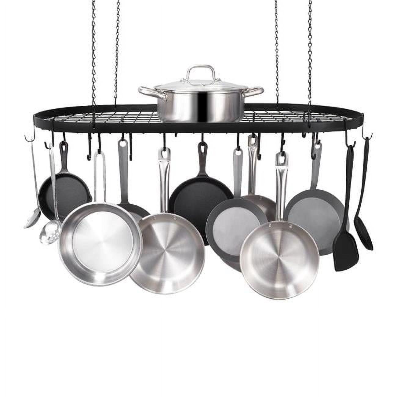 Vevor DDSGJYC36QRSFSQGSV0 36 in. Hanging Pot Rack Ceiling Mount ...