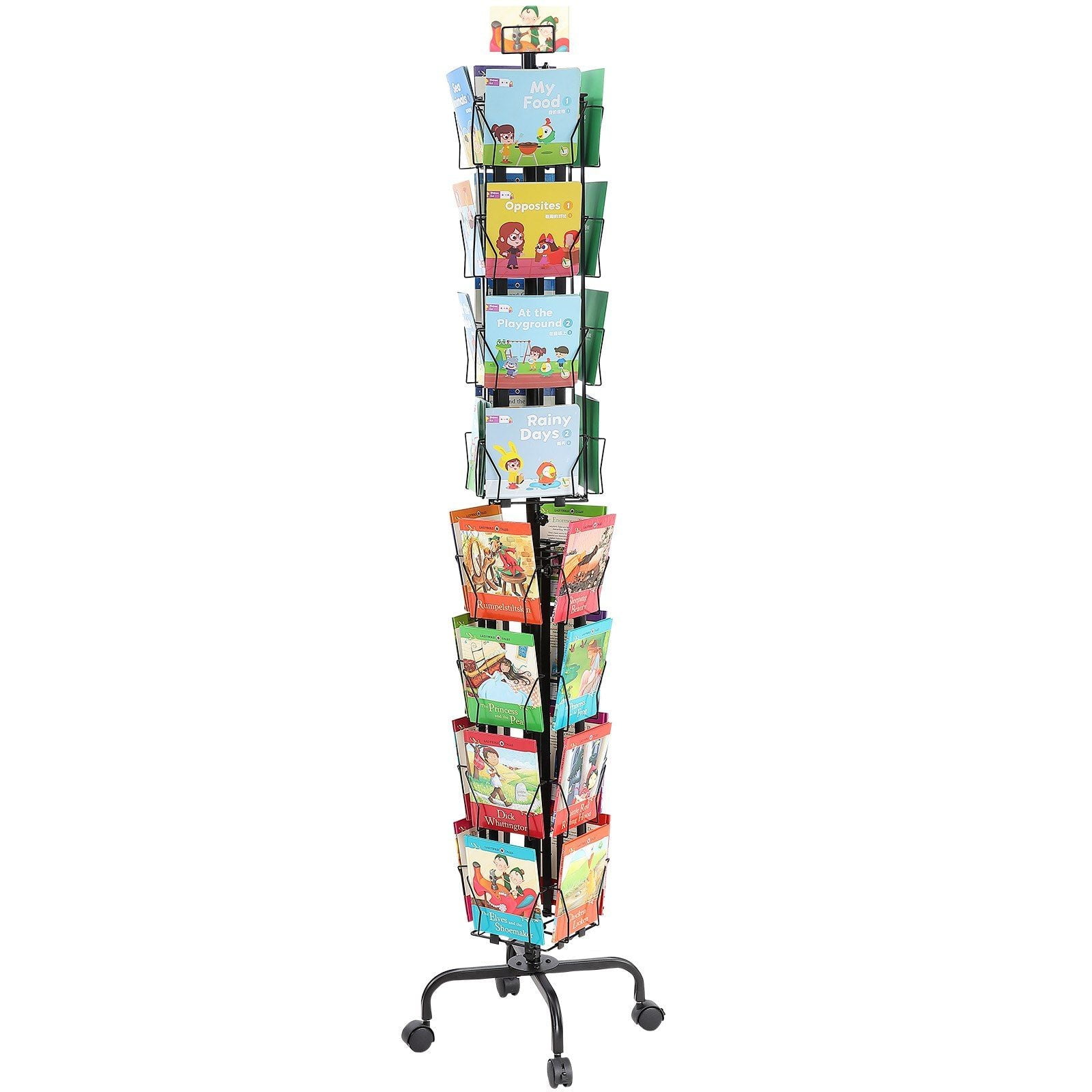 Vevor WJZSMXPKLDSJ1INU6V0 Greeting Cards Display Rack, 32 Pockets ...