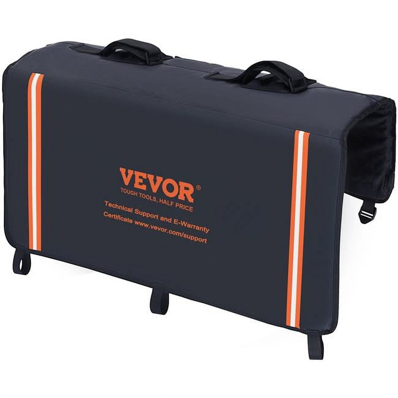 Vevor JQKWMD33INCH2P5LHV0 33 in. Tailgate Pad 2-Bike Pickup Truck Bed ...