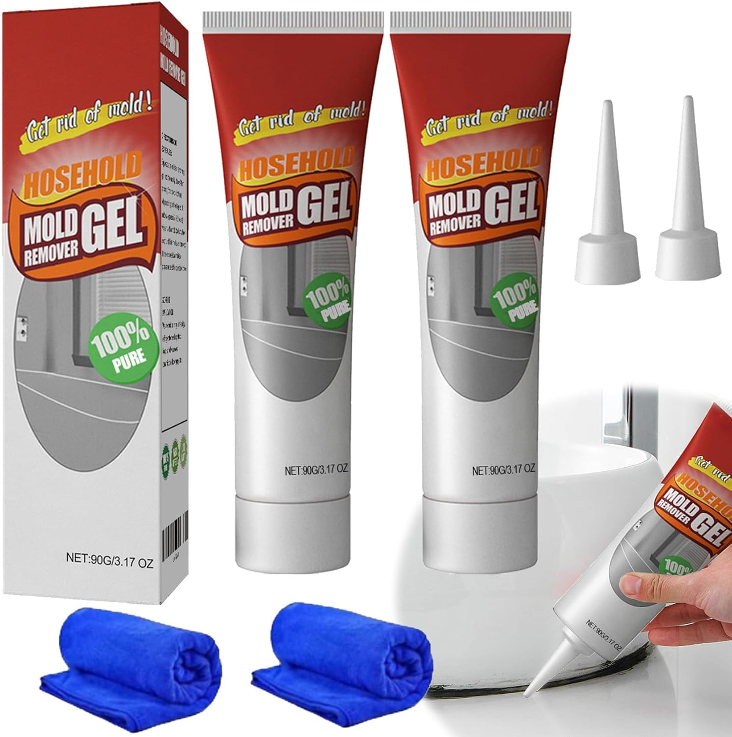 VexClean Mold Remover Gel, Vex Clean Mould Remover Gel, Powerful ...