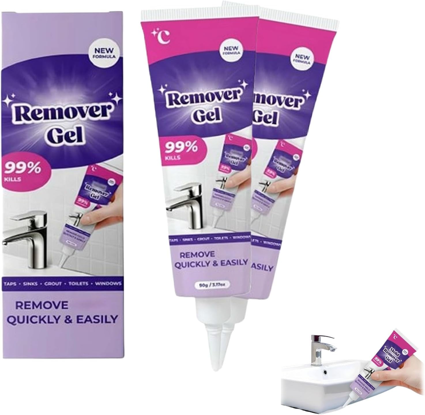 VexClean Remover Gel, Vexclean Cleaning Gel, Powerful Household ...