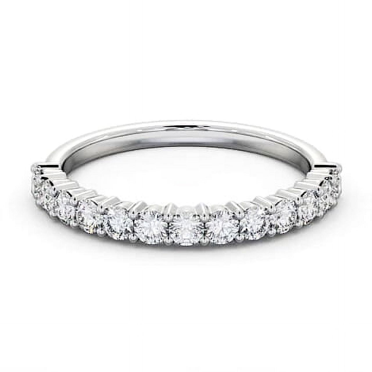 Vexa Jewel 1.6 Ct Round Cut Solitaire with Accent Diamond Ring - Full ...