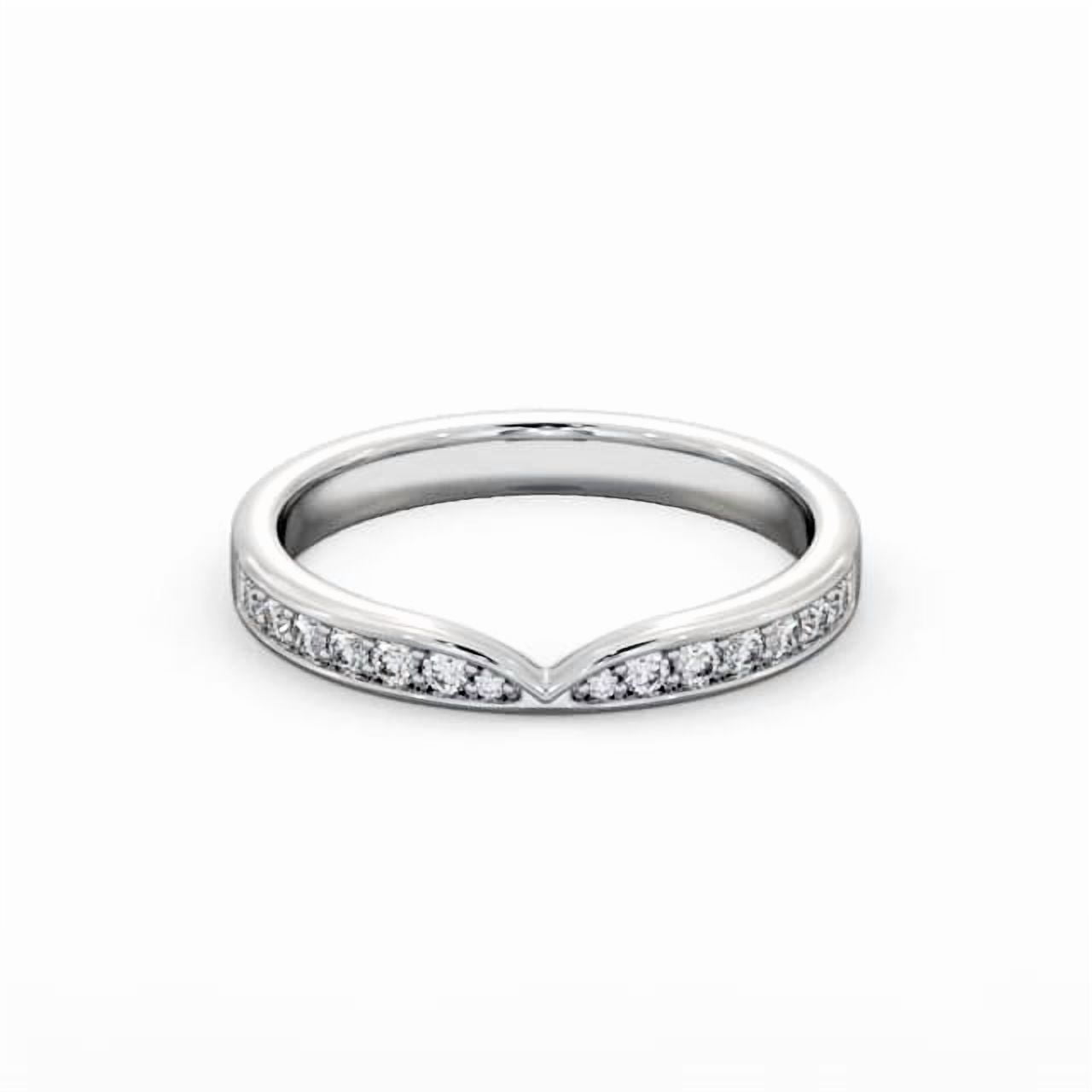 Vexa Jewel 1.9 Ct Round Cut Lab Simulated Diamond Ring - 14K White Gold ...