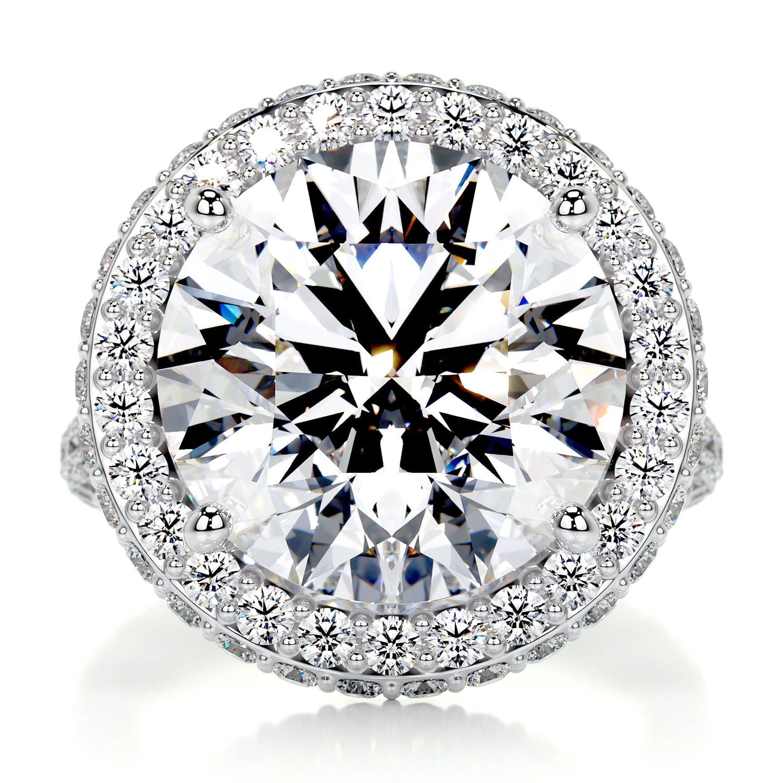 Vexa Jewel 14K White Gold Plated Ring - Special Gift for Her - 2.5 Ct ...