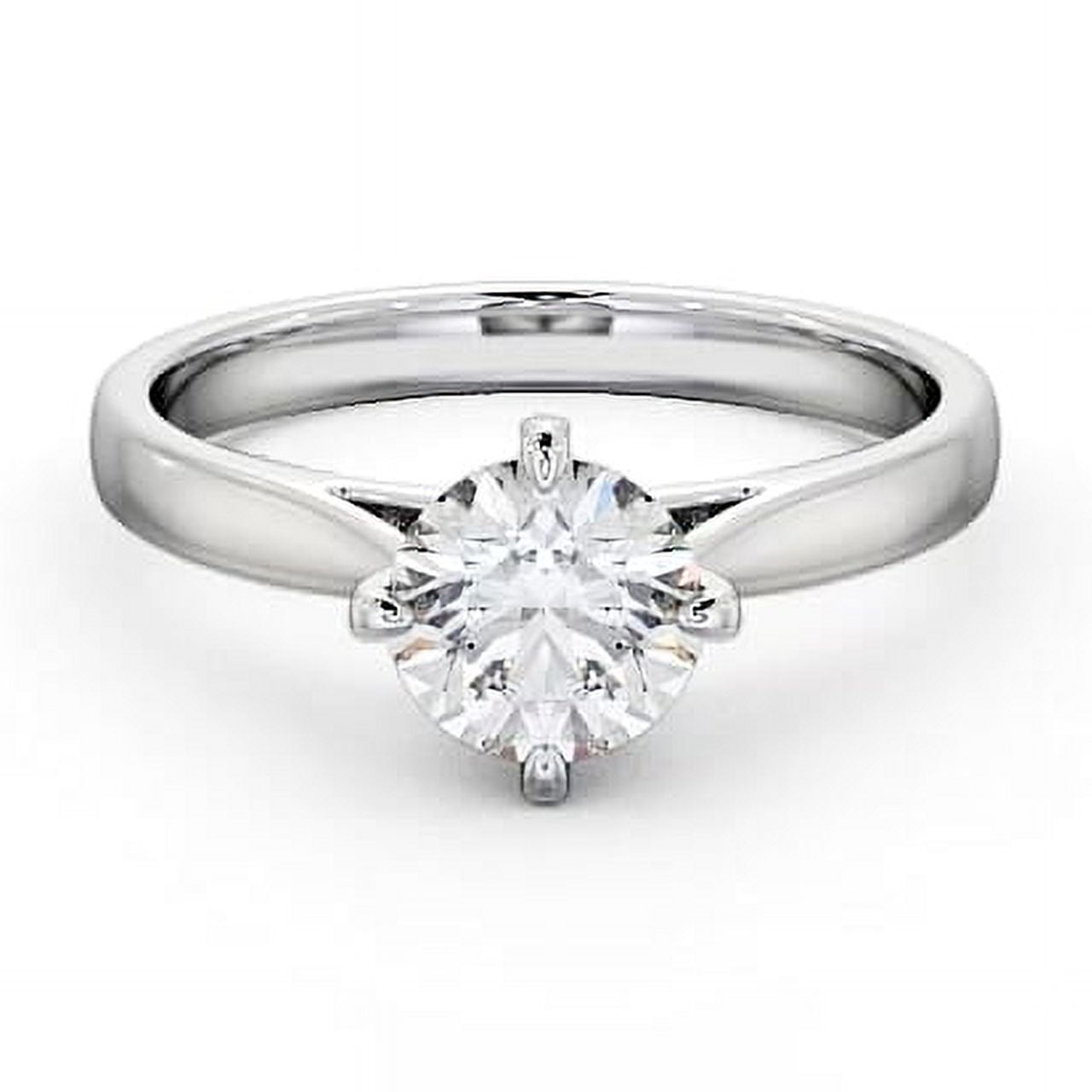Vexa Jewel Brilliant 1.6 Ct Round Cut Lab Created Diamond Engagement ...