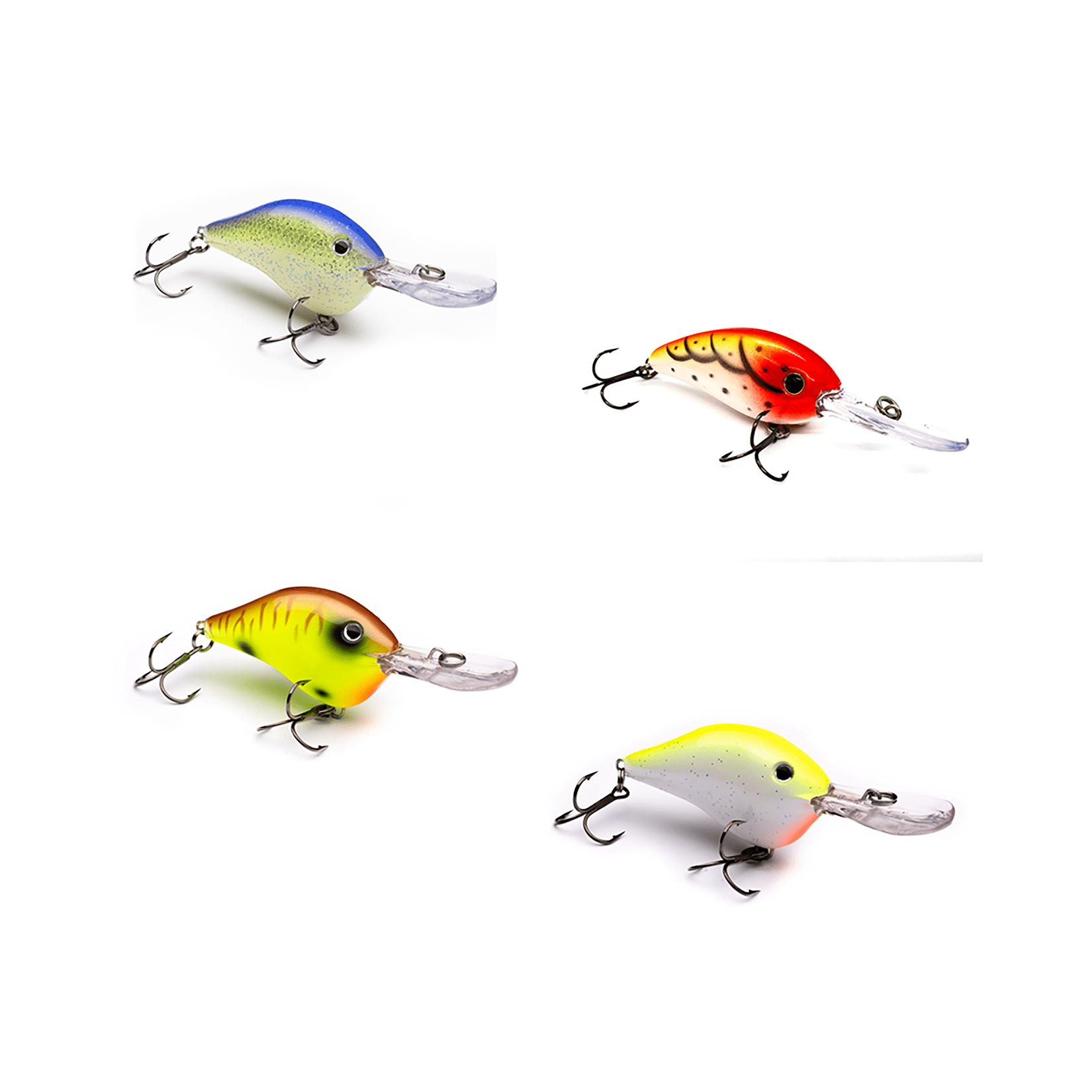 Vexan 4-Pack PHAT BOY 8' Crankbait Lures, Kit 1 - Walmart.com