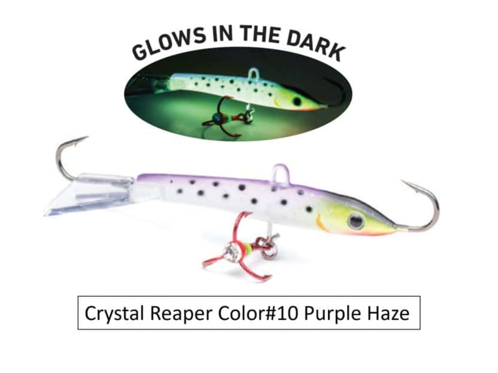 Vexan Crystal Reaper Jigs, Purple Haze, 7/8 oz - Walmart.com
