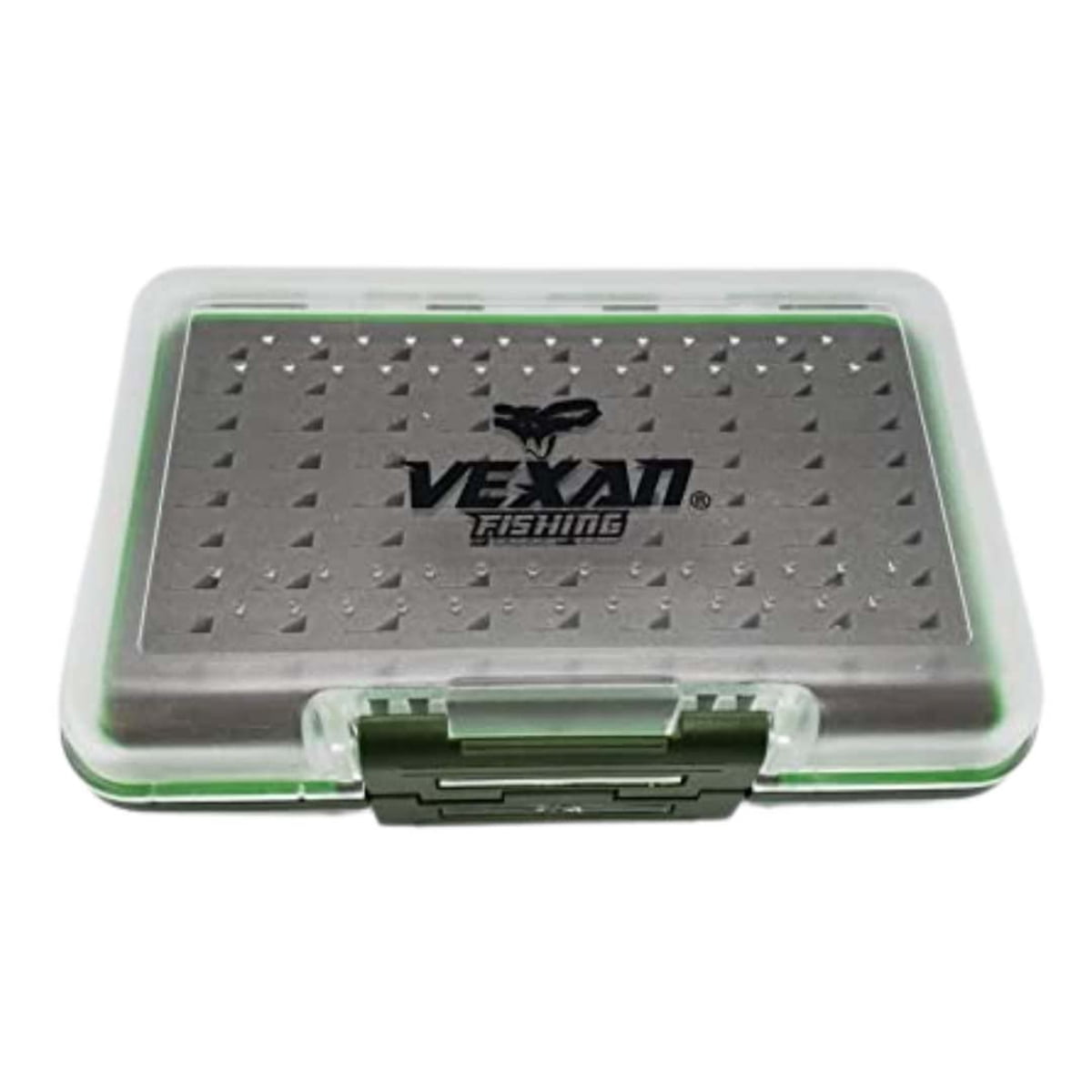 Vexan Ice Fishing Jig Box with Foam Insert for Bluegills, Crappie ...