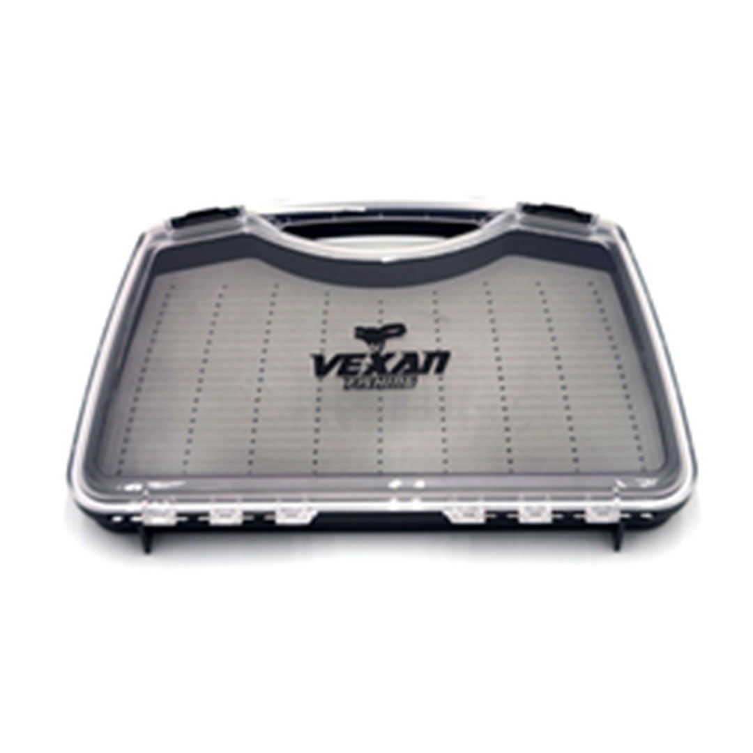 Vexan Suitcase Single-Sided Ice Fishing Jig Box with Foam Insert for ...