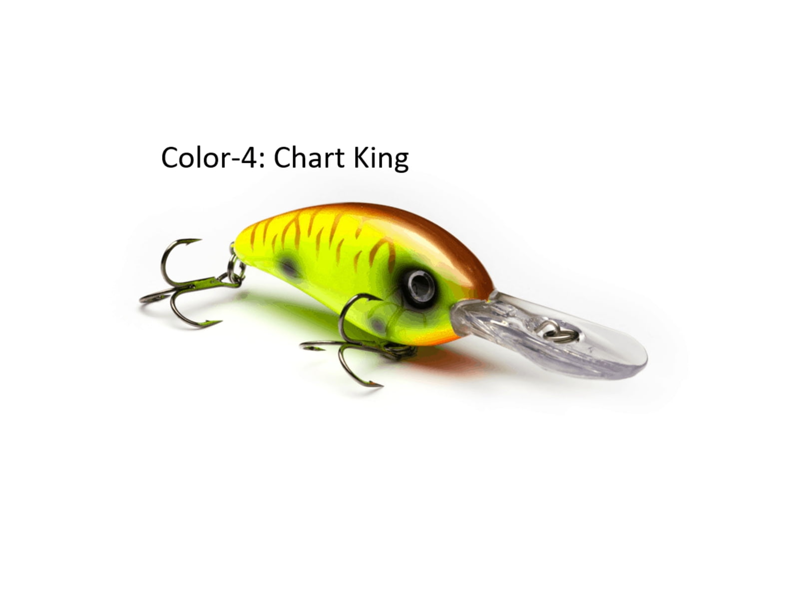 Vexan Vern Stonerollers Deep Dive Crankbait, Chart King, 3/4 oz ...