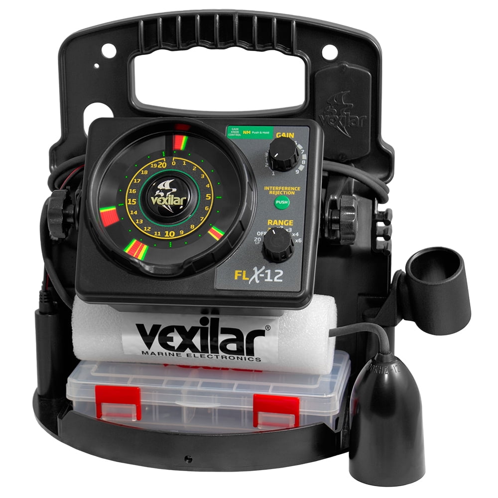 Vexilar FLX-12 Pro Pack II w/12 Ice Ducer [IPX1212] - Walmart.com