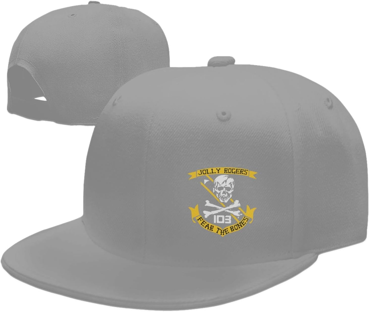Vfa-103 Jolly Rogers Hat Fashion Trucker Hat Flat Brim Baseball Caps ...