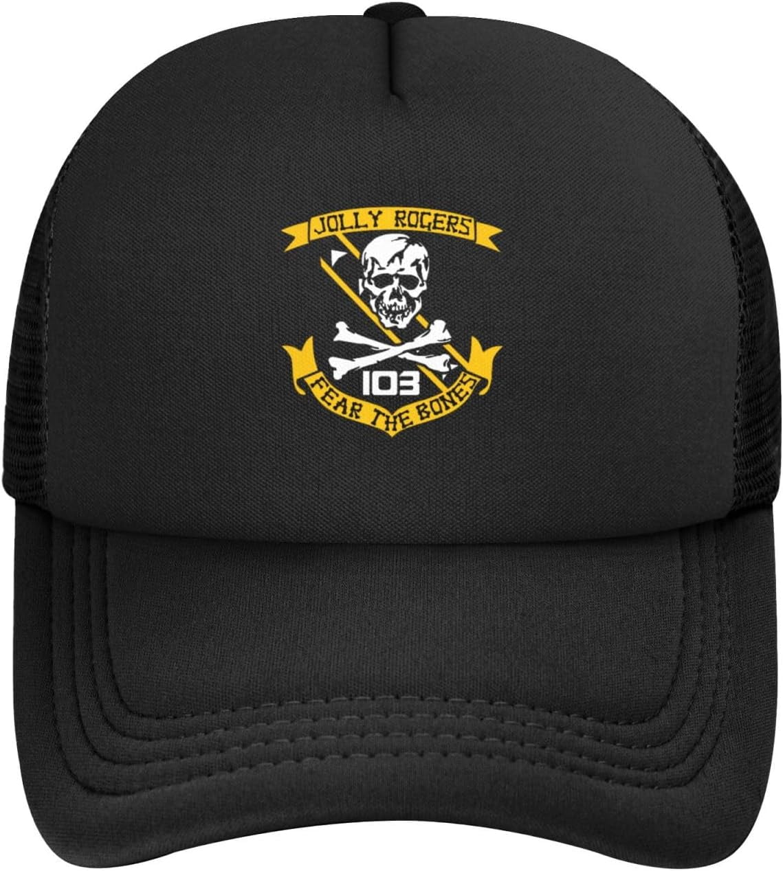 Vfa-103 Jolly Rogers Mesh Hats Foam Trucker Hat Snapback Adjustable ...