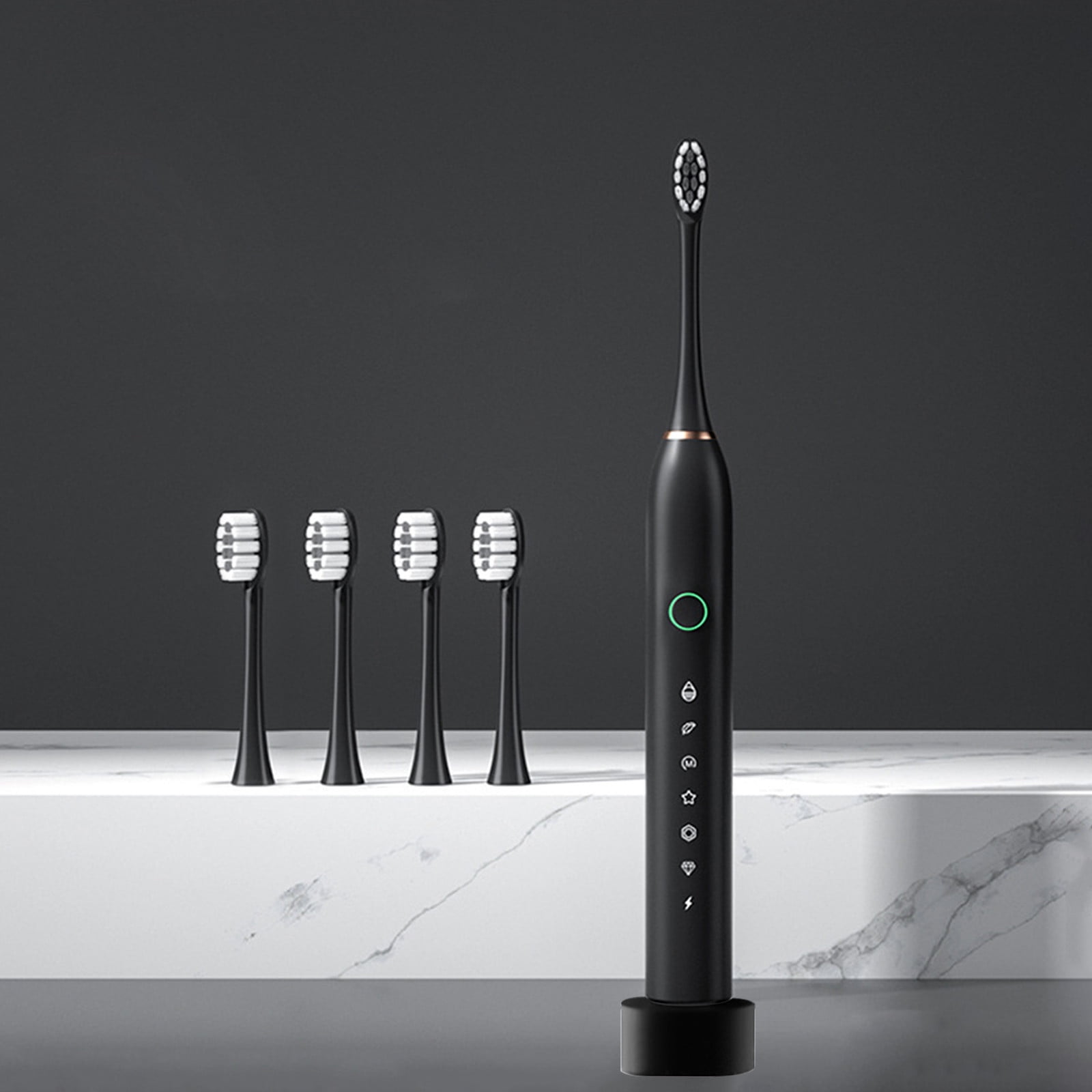Vfedsrsge Base Charging Electric Toothbrush, Automatic Charging Soft ...