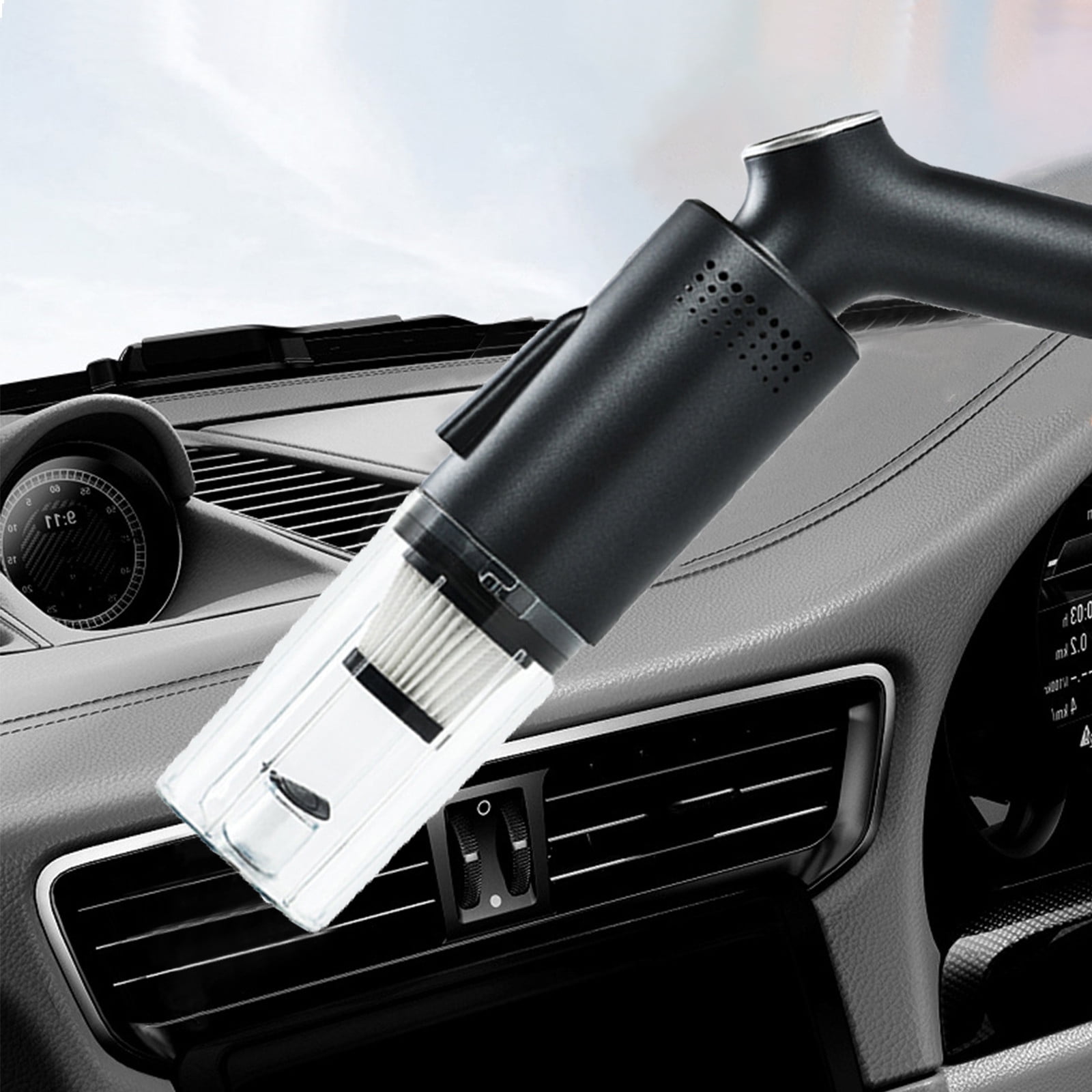 Vfedsrsge Car Portable Vacuum Cleaner,Powerful Suction Vacuum Cleaner ...