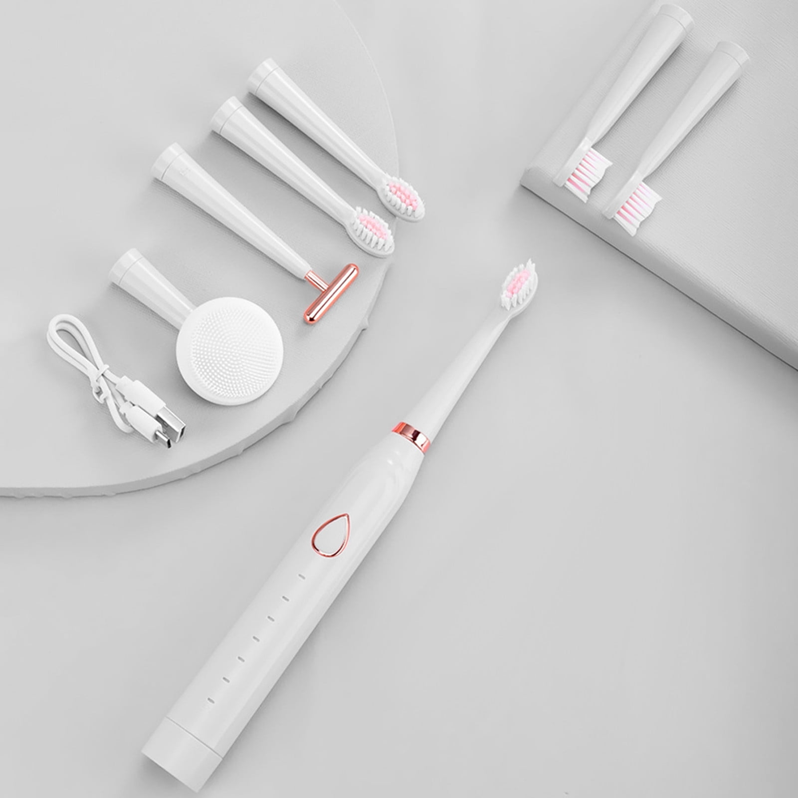 Vfedsrsge Electric Toothbrush Medium-Electric Toothbrush, Low Noise ...