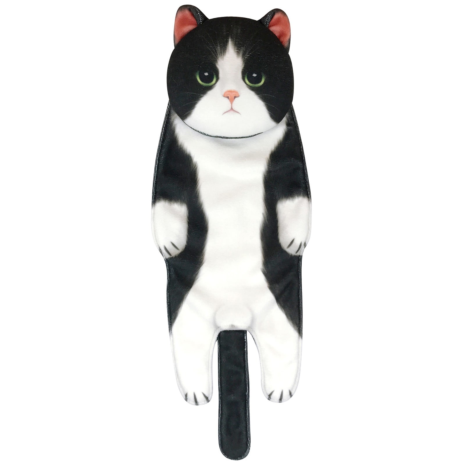 Vfedsrsge Kitchen Towels Cats Hand Towel Realistic Circular Face Cats ...