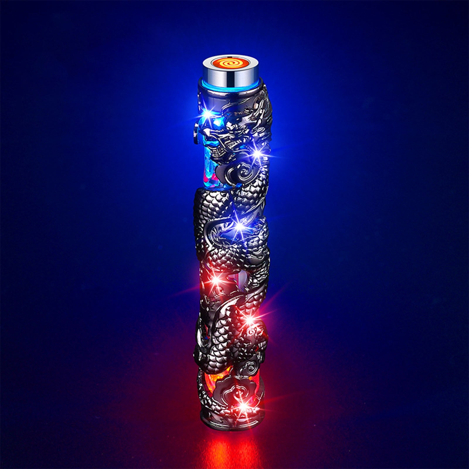 Vfedsrsge Rechargeable Lighter Flameless Windproof, Portable Lighters 7 ...