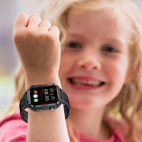 iTime Smart Watch with Bluetooth and Fitness Monitor, Black - Walmart.com