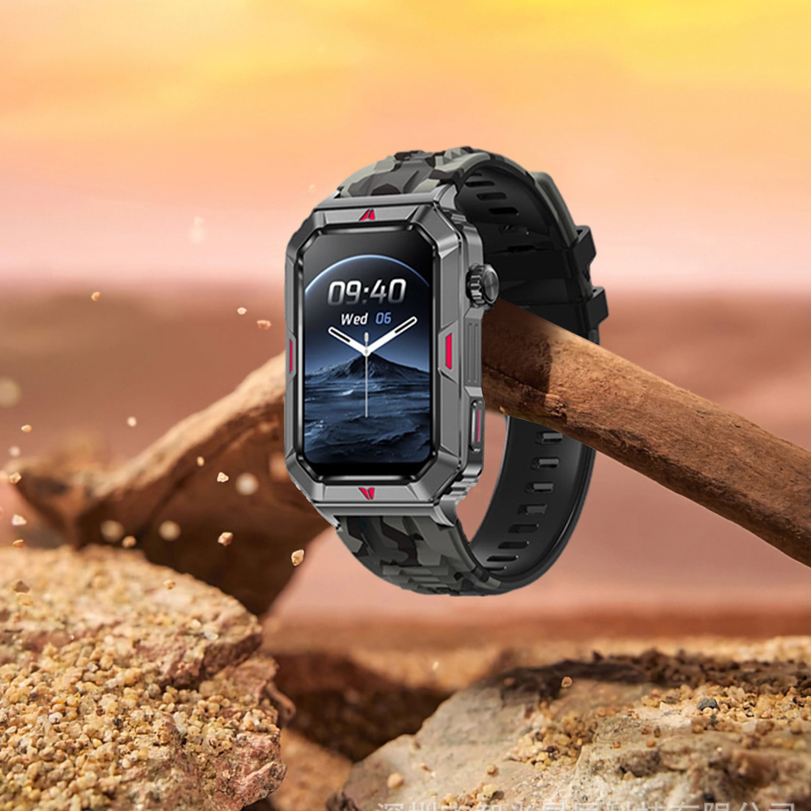 Vfedsrsge Smartwatch Bluetooth Calling for Adults, Outdoor Compass Real ...