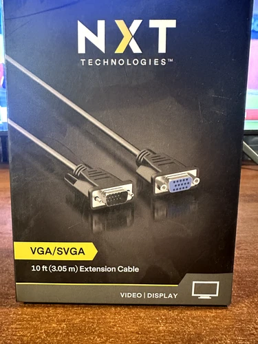 Vga/Svga 10 Ft Extension Cable Nxt Technologies - Walmart.com
