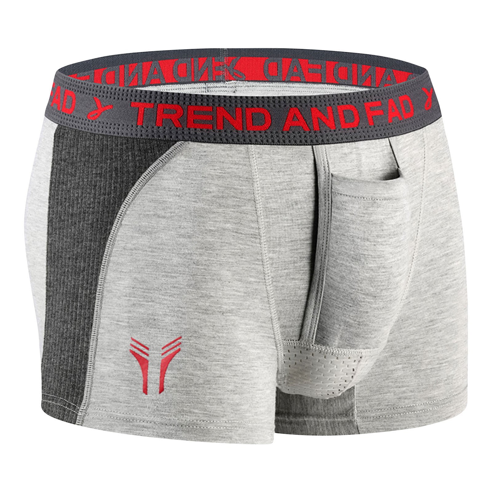 VgaVtl Big Boxers Men Mens Underwear Homewear Single Color Boxer Briefs ...
