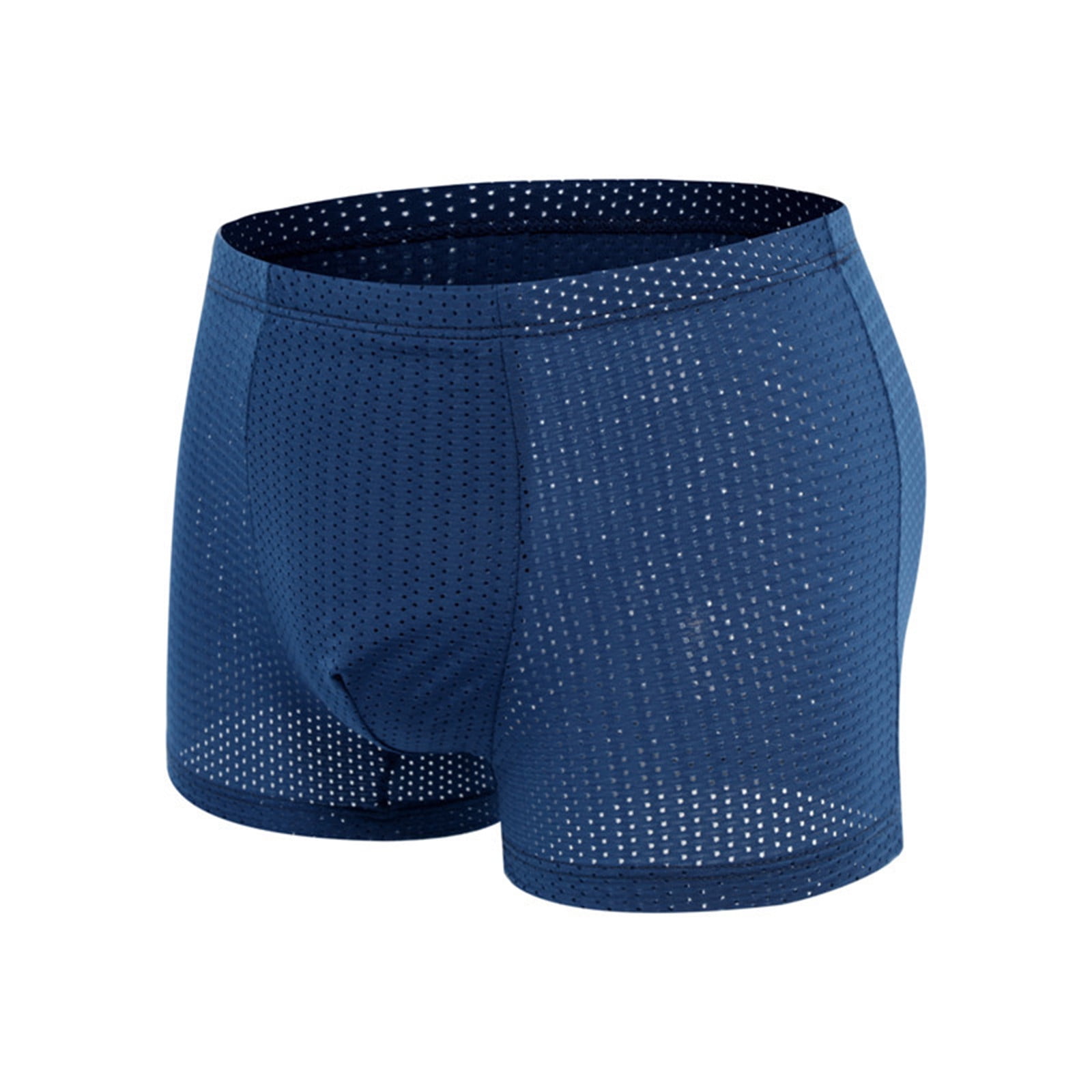 VgaVtl Big Boxers Men Mesh Mens Underwear Mid Waist Athletic Single ...