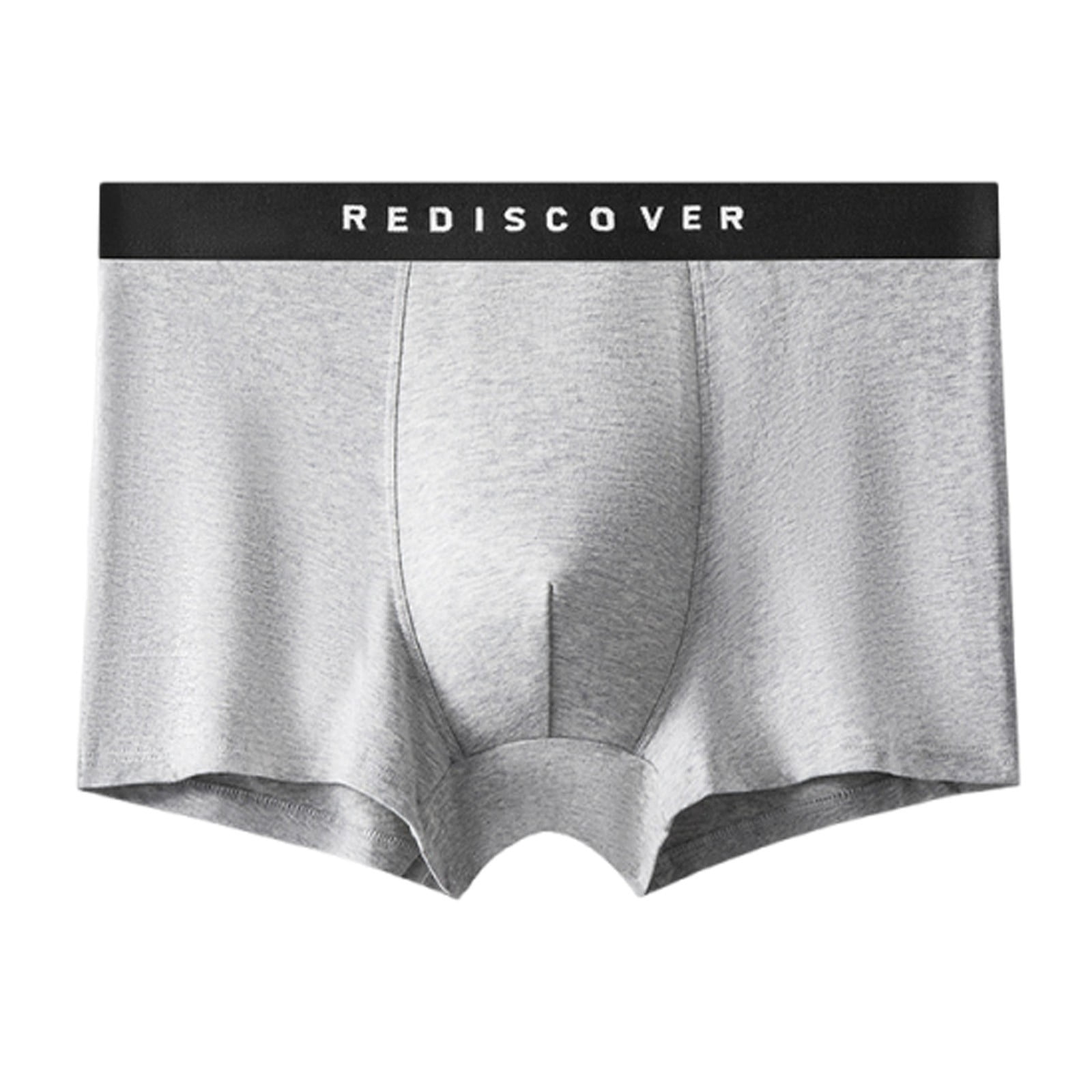 VgaVtl Big Mens Boxers Cotton Underwear for Men Stretch Solid Soft ...