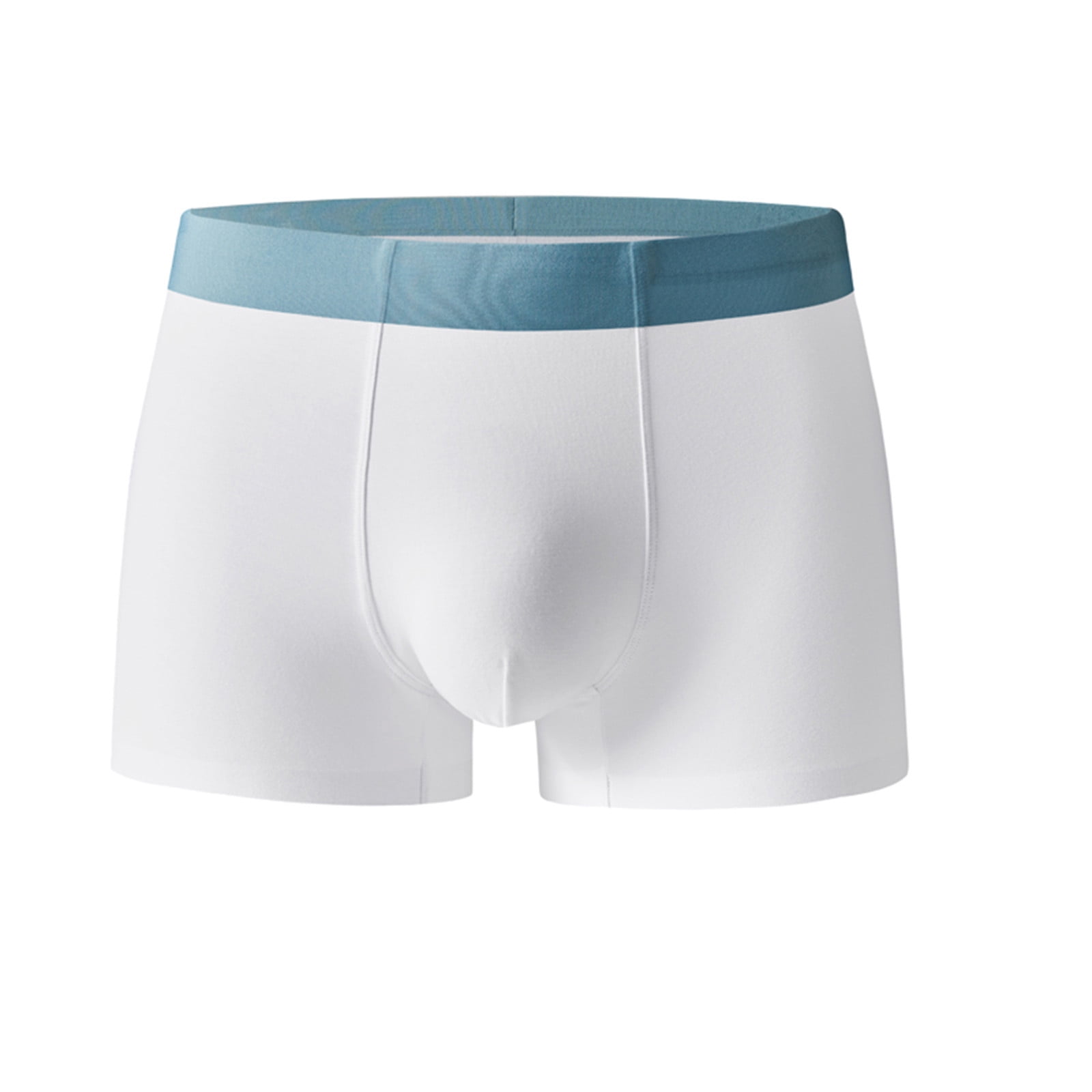 VgaVtl Mens Plus Size Boxers Athletic Plus Size Mens Underwear Plain ...