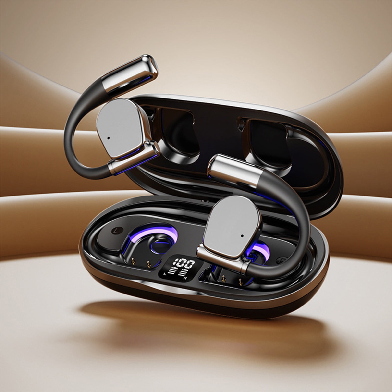 Vggrvlo 2025 Newest Wireless Earbuds Bluetooth 5.3 Headphones with Mic ...