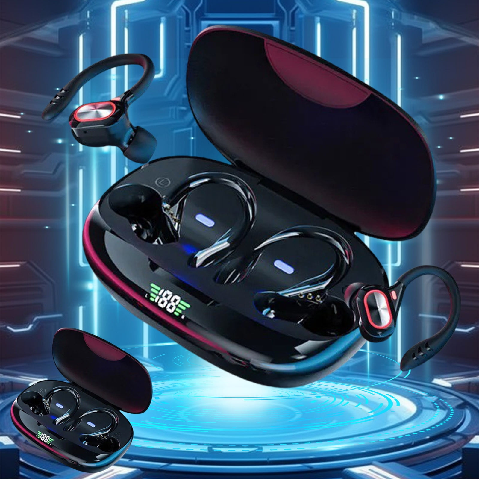 Vggrvlo 2025 Newest Wireless Earbuds Bluetooth 5.3 Headphones with ...