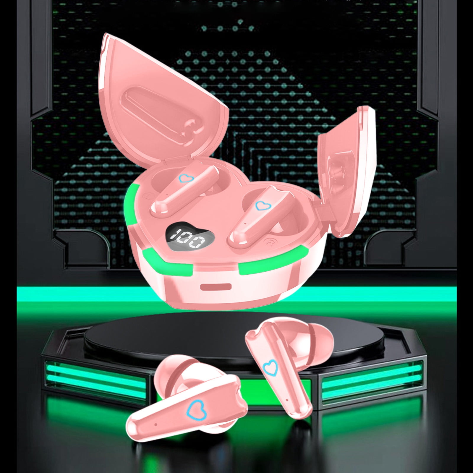 Vggrvlo 2025 Savings True Wireless Earbuds True Wireless Noise Cancelling Bluetooth 5.3 in Ear ...