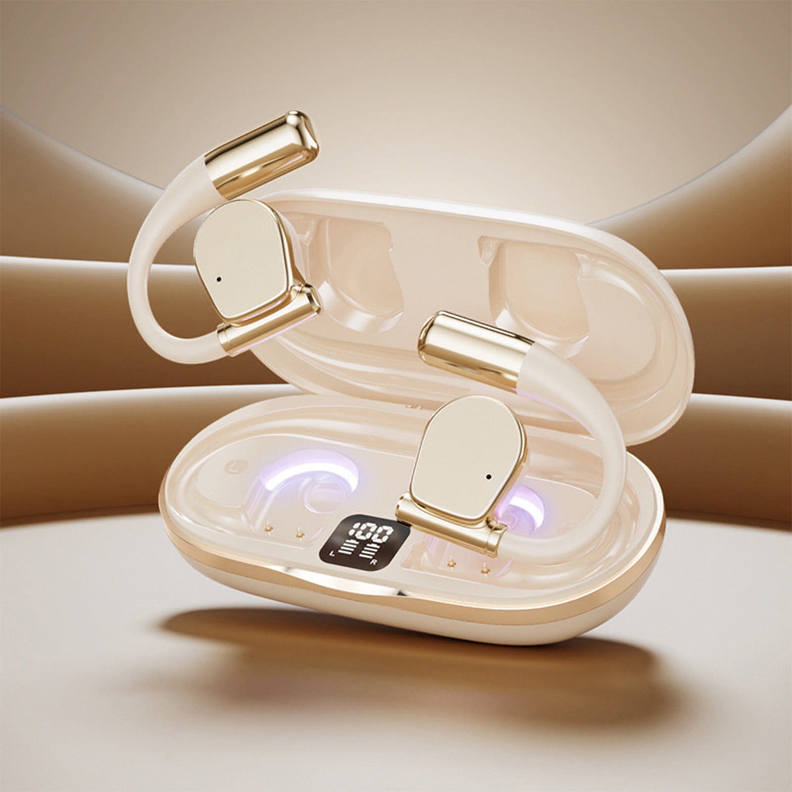 Vggrvlo 2025 Savings Wireless Earbuds Bluetooth 5.4 Headphones with ...