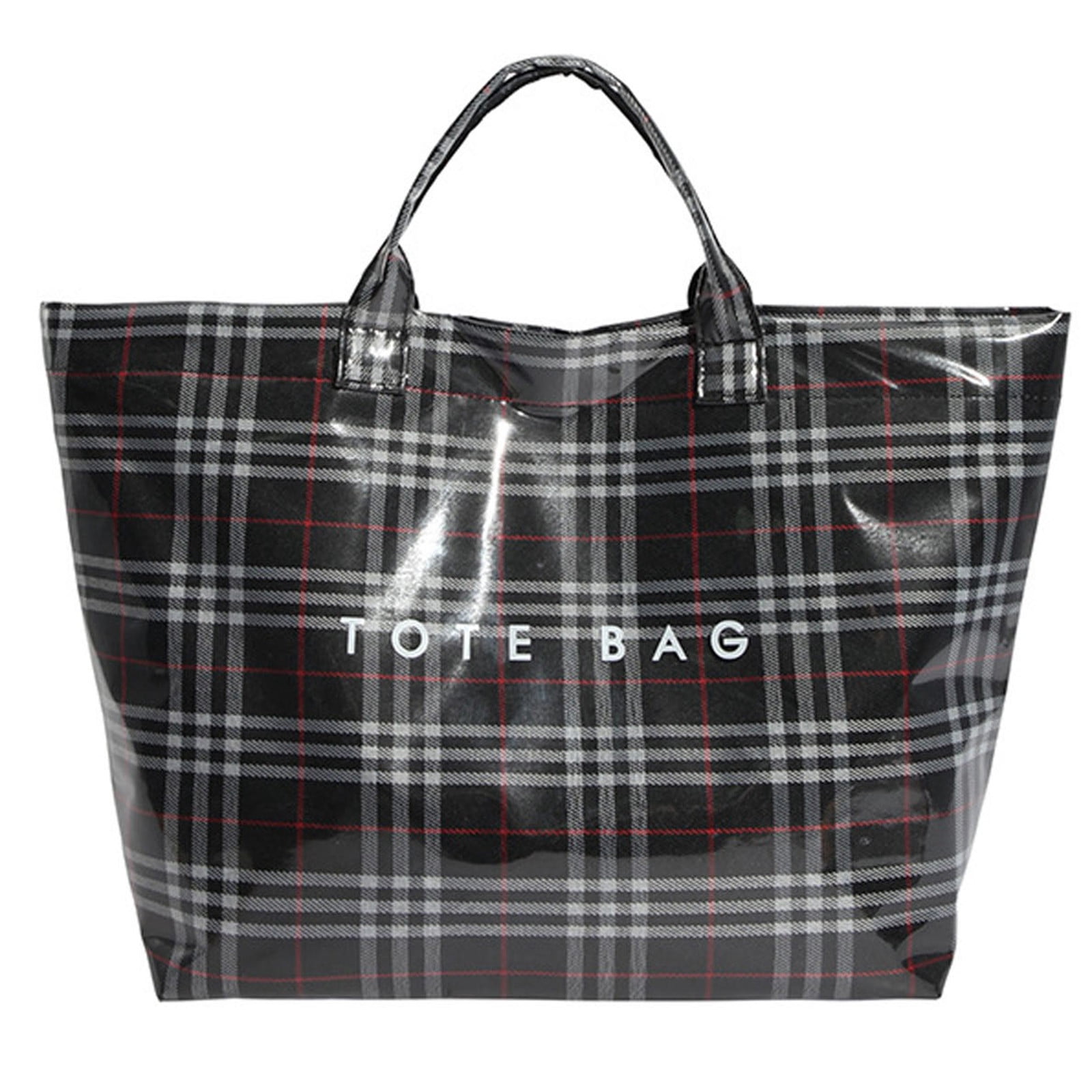 Vggrvlo PVC Tote Bag for Women Large Plastic Tote Bag for Work Cheetah ...