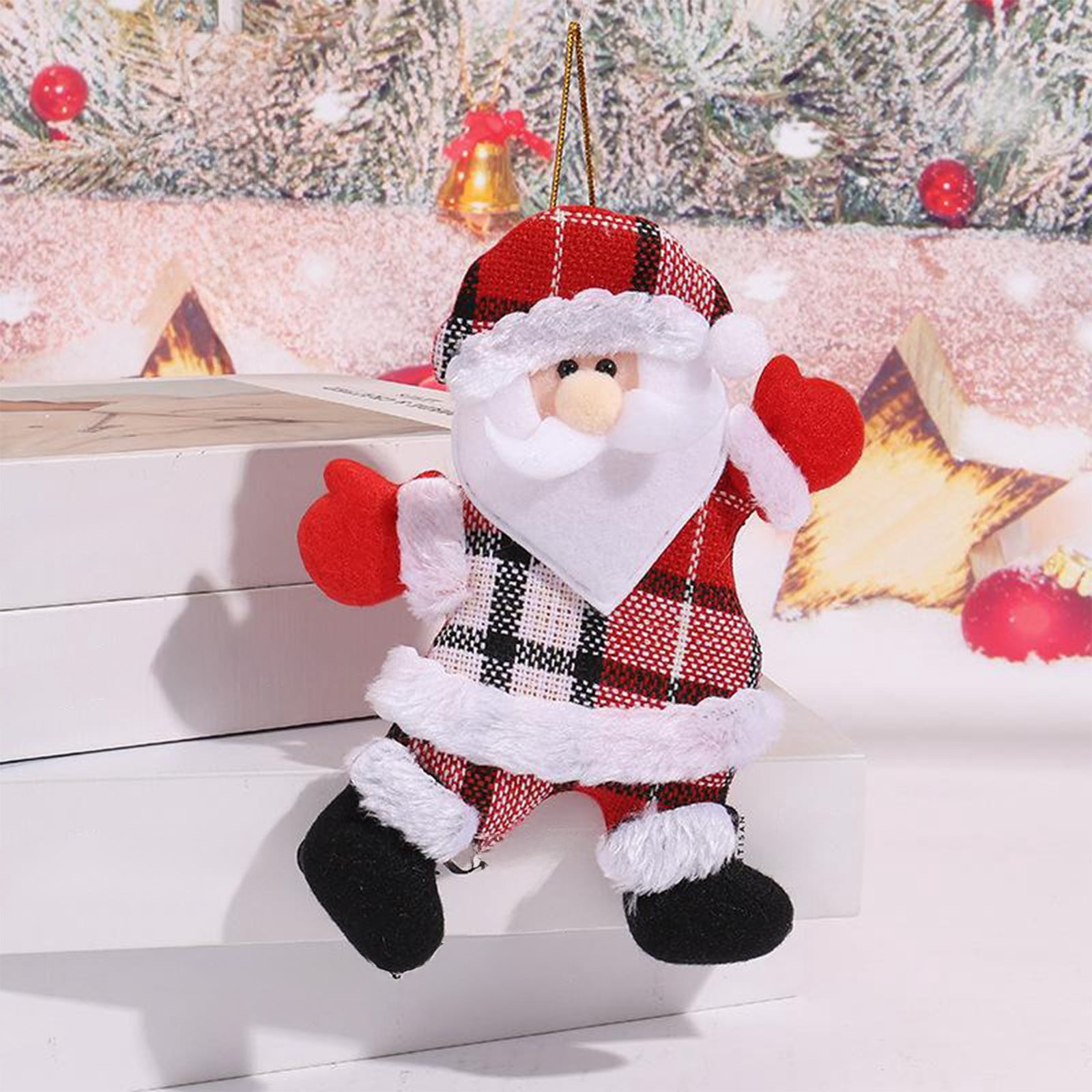 Vggrvlo Santa Claus Christmas Stuffed Animals Cute Thanksgving Plush ...