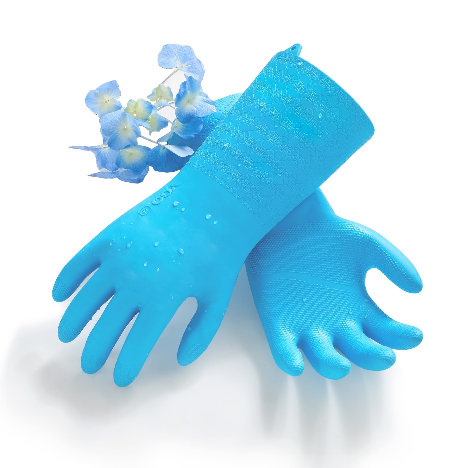 Vgo... Reusable Household Gloves Infused with Aromas,Lined Dishwashing ...