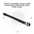 Vhf Antenna Antenna For Vhf Bnc Antenna V80 Helical VHF BNC Antenna 136-174MHz For IC V8 IC V80 ...