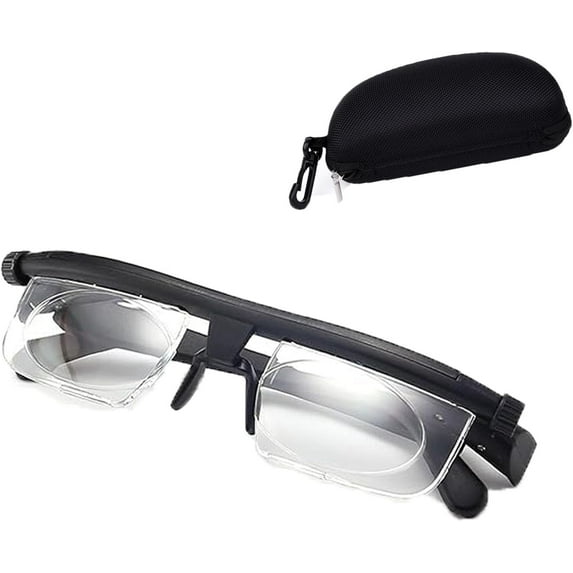 NOBRAND Vi Shift Adjustable Reading Glasses, Custom Magnification 100 ...