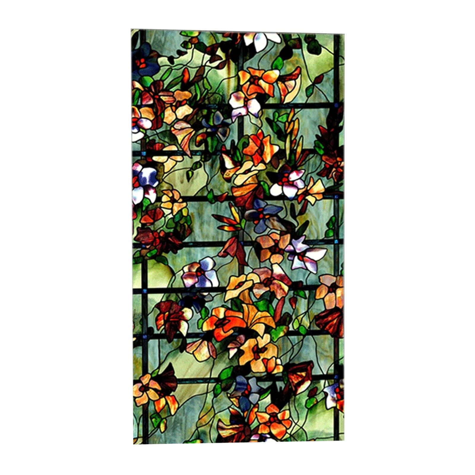 ViLaViDe Colored Window Paper Electrostatic Glass Film Frosted Glass ...