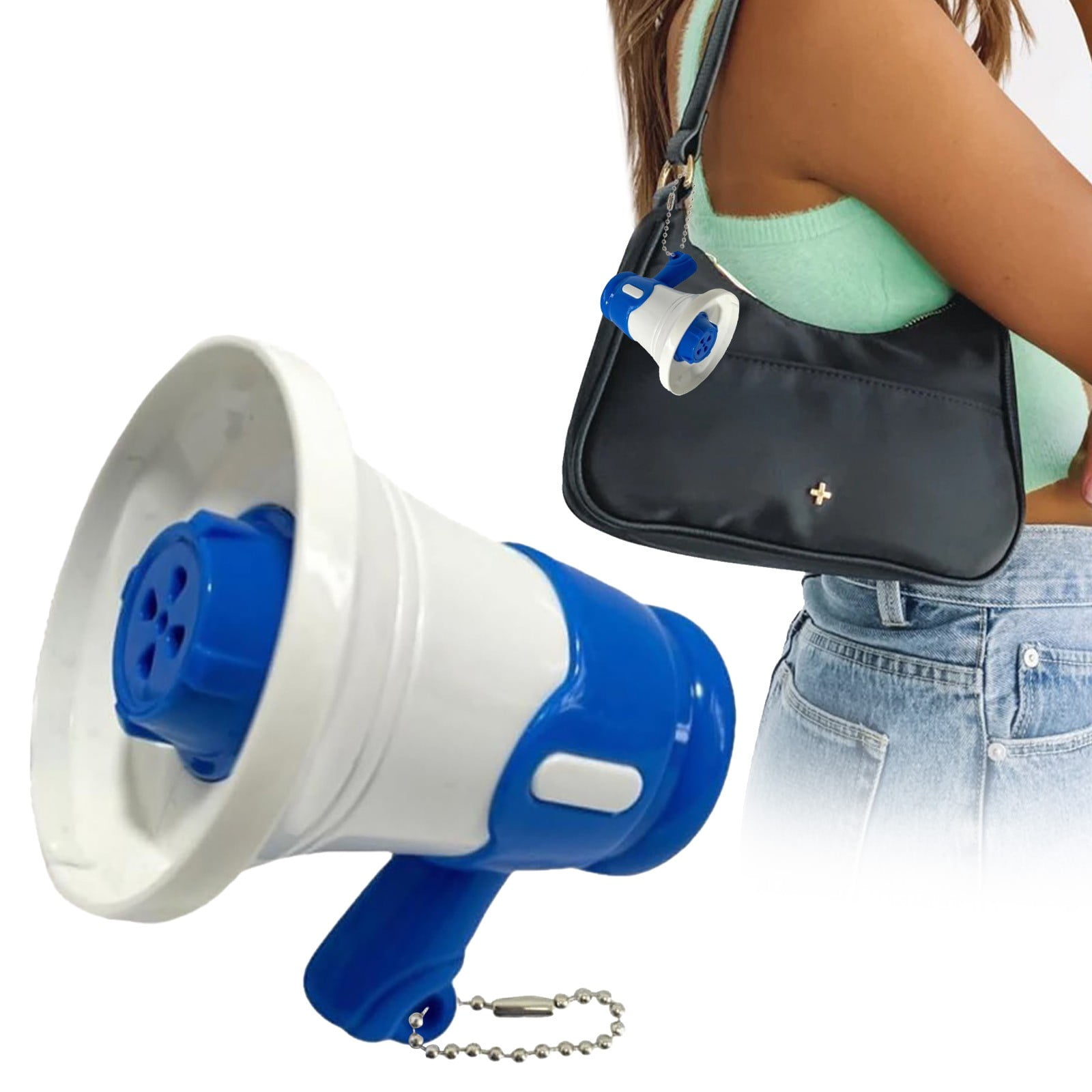 ViLaViDe Funny Megaphone Toy Record And Play Prank Joke For Adults ...